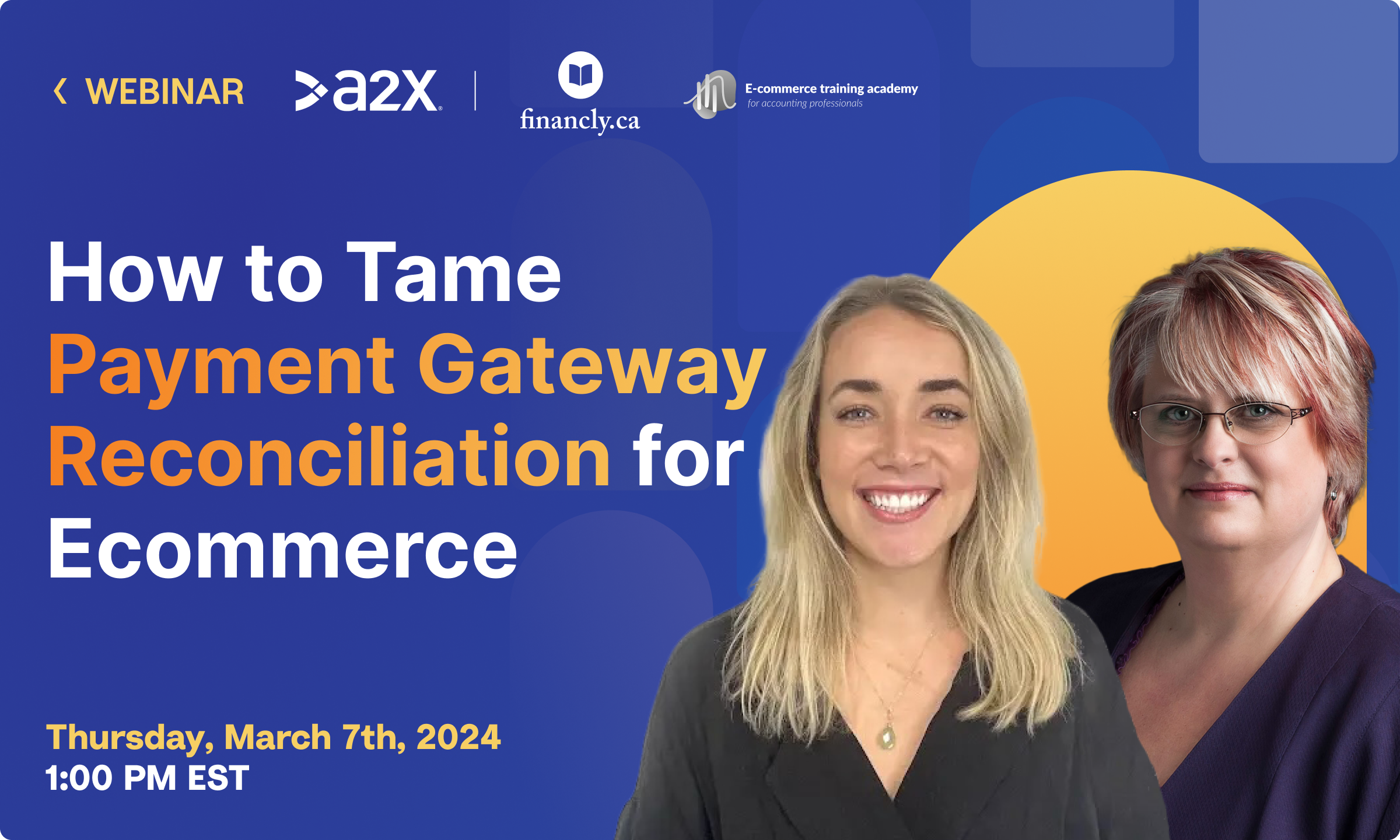 Webinar: Payment gateway reconciliation for ecommerce